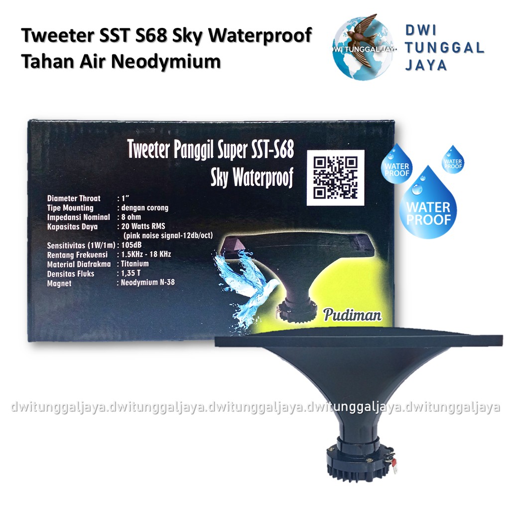 Jual Tweeter Twitter Speaker Spiker Panggil Walet Super Caller Tweeter ...