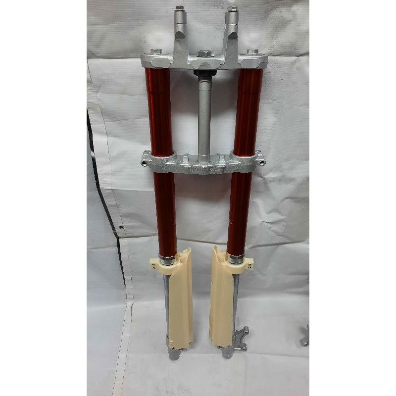 Jual Shock depan USD Up Side Down KLX 150 - DTracker 150 Shock Depan KLX CRF 150 Modif Trail ...