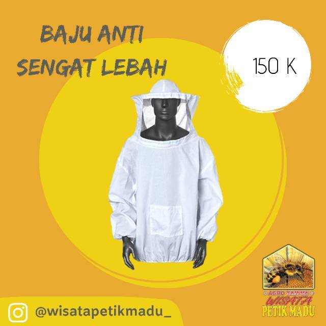 Jual BAJU PELINDUNG LEBAH ALAT LEBAH TERNAK LEBAH LEBAH MADU | Shopee ...