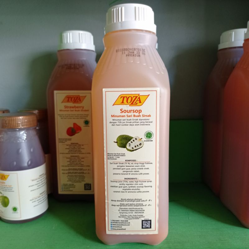 Jual TOZA JUICE / JUS 1 LITER | Shopee Indonesia