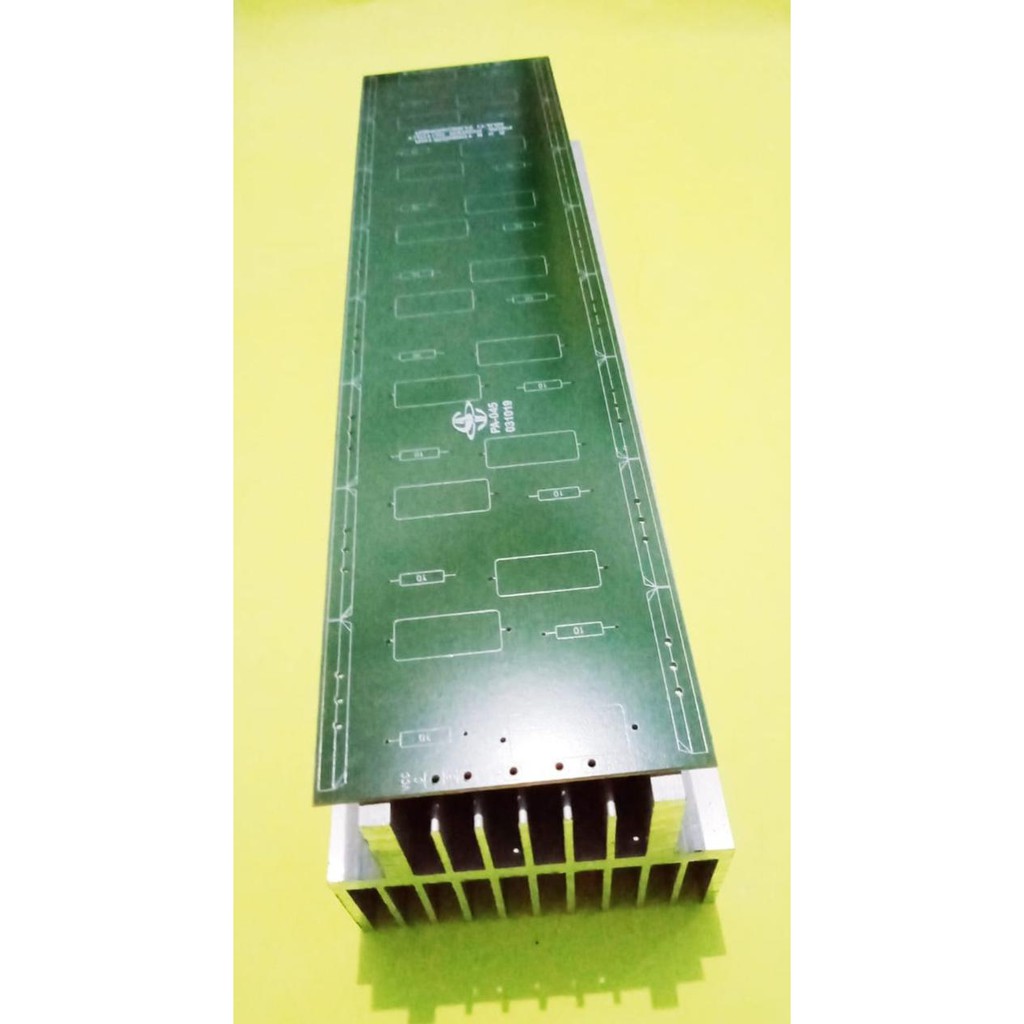 Jual Pcb Line Final 8 Set Sanken Pa-045 Plus Heatsink 2U 30 Cm Tebal ...