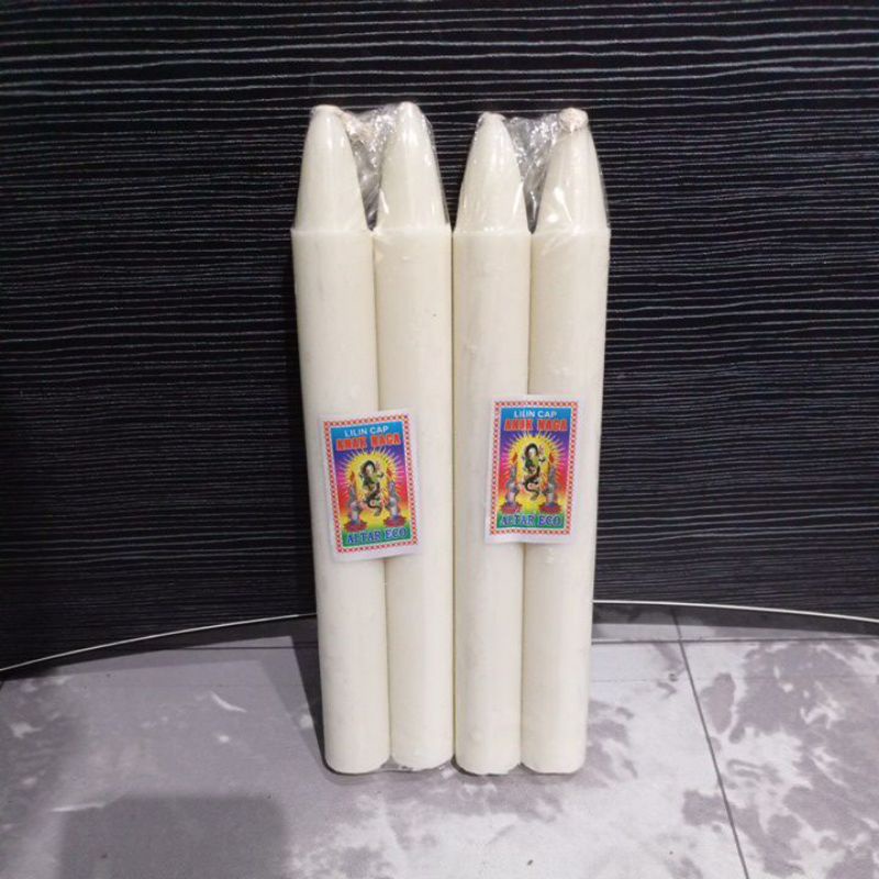 Jual LILIN ALTAR BESAR PANJANG 21 CM HARGA PER PASANG 2PCS | Shopee ...