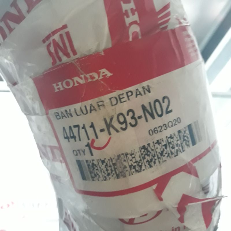 Jual Ban Luar Depan Tubeless/Tubeless AHM K93 100/90-12 Scoopy Ring 12 ...