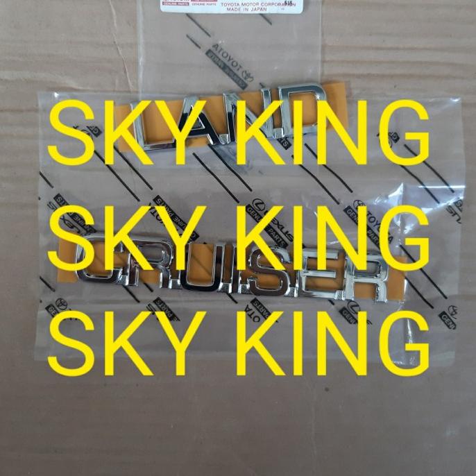 Jual Emblem Symbol Simbol Logo Belakang Tulisan Land Cruiser Lc Cygnus ...