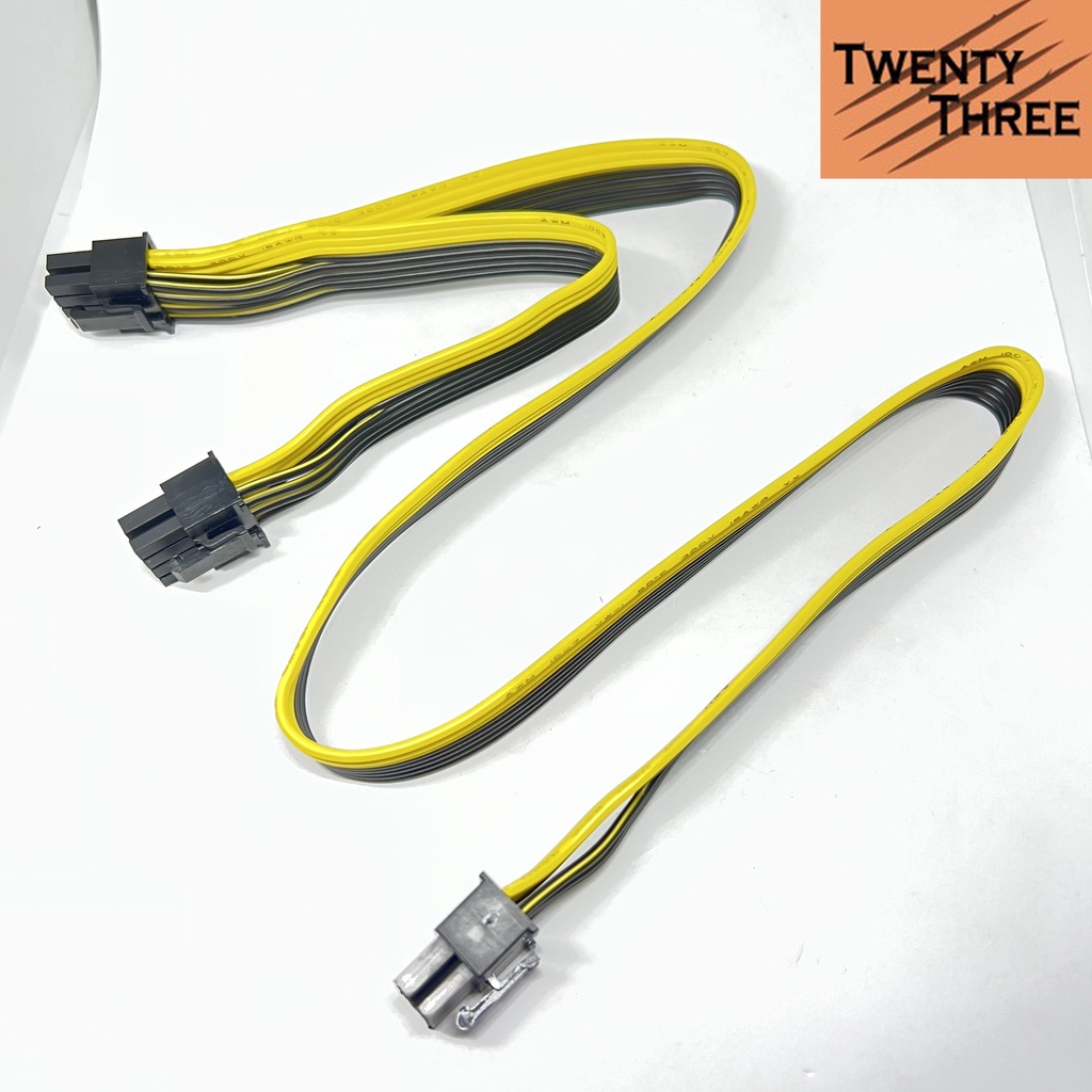 Jual Kabel modular 8 pin to dual 6+2 pin pcie mining vga gpu power ...