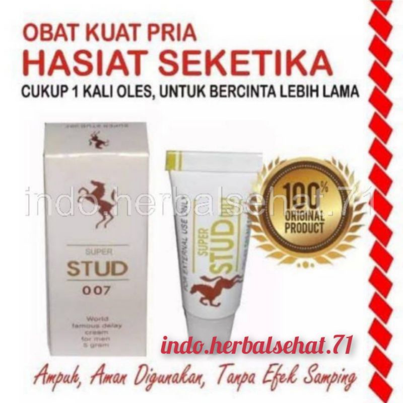 Jual Super Stud 007 Original / Stud 007 Asli Original / Obat Kuat Oles ...