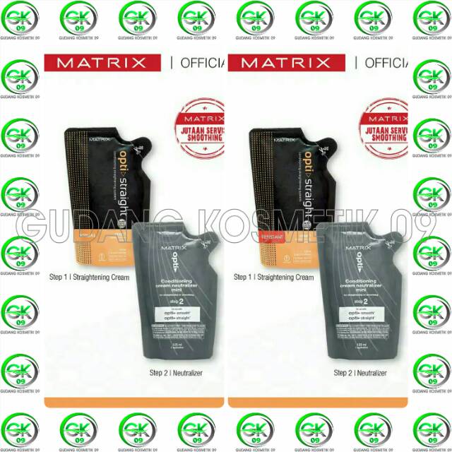 Jual Matrix Mini Optistraight Smoothing 125ml x 2step Obat Pelurus ...