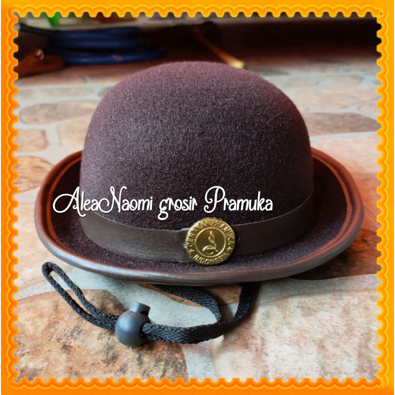 Jual Topi pramuka Boni Laken berkwalitas topi Boni topi Pramuka ...