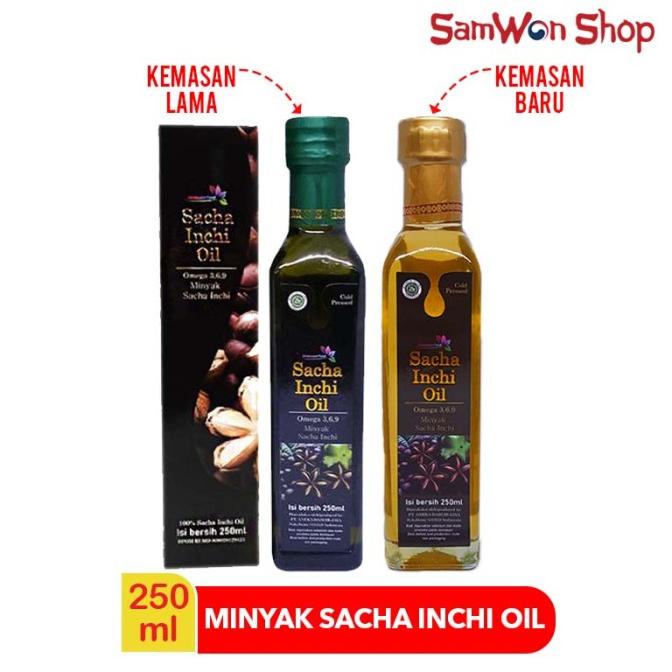 Jual MINYAK SACHA INCHI OIL 250 ML - SACHA INCHI OIL OMEGA 3, 6, 9 ...