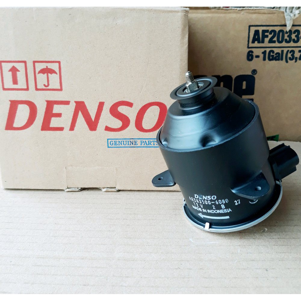 Jual MOTOR FAN RADIATOR TOYOTA AVANZA. DENSO ORIGINAL Limited | Shopee ...
