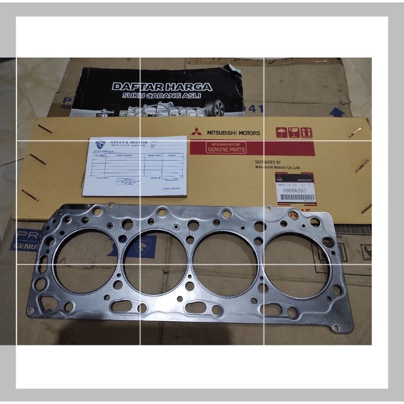 Jual paking cylinder head kop deksel pajero sport triton 2500cc KB4 plat baja | Shopee Indonesia