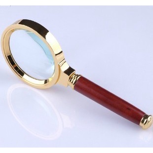 Jual Kaca Pembesar / Lup Dengan Bingkai Tembaga (6cm) | Shopee Indonesia