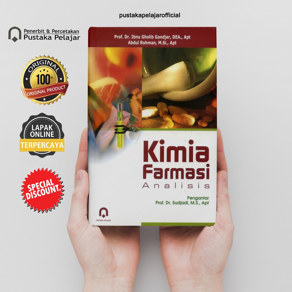 Jual BUKU KIMIA FARMASI ANALISIS / ABDUL ROHMAN / PUSTAKA PELAJAR | Shopee Indonesia