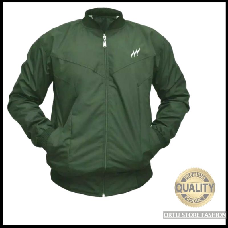 Jual Jaket Parasut Pria Model Bomber waterproof Premium | Shopee Indonesia