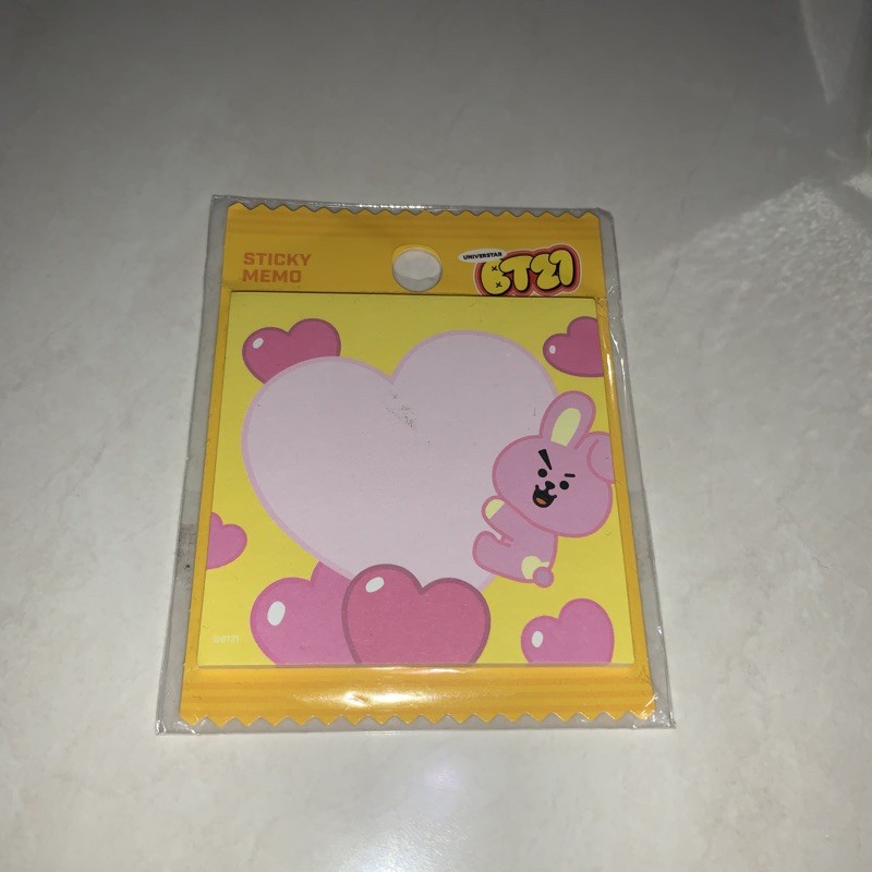 Jual BT21 STICKY NOTES | Shopee Indonesia