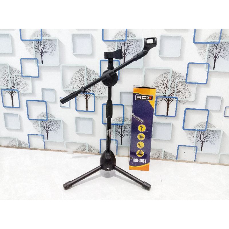 Jual Stand mic microphone pendek rcx | Shopee Indonesia
