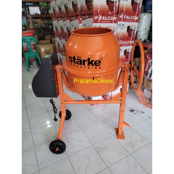 Jual Molen STARKE CS120(120liter) pengaduk semen listrik concrete | Shopee Indonesia
