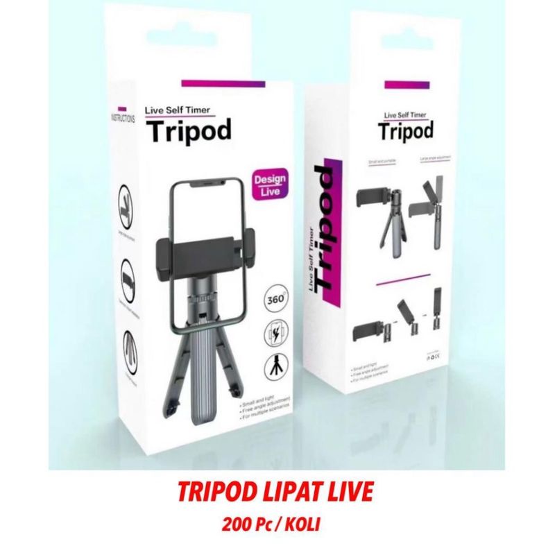 Jual tripod handphone live lipat portable | Shopee Indonesia