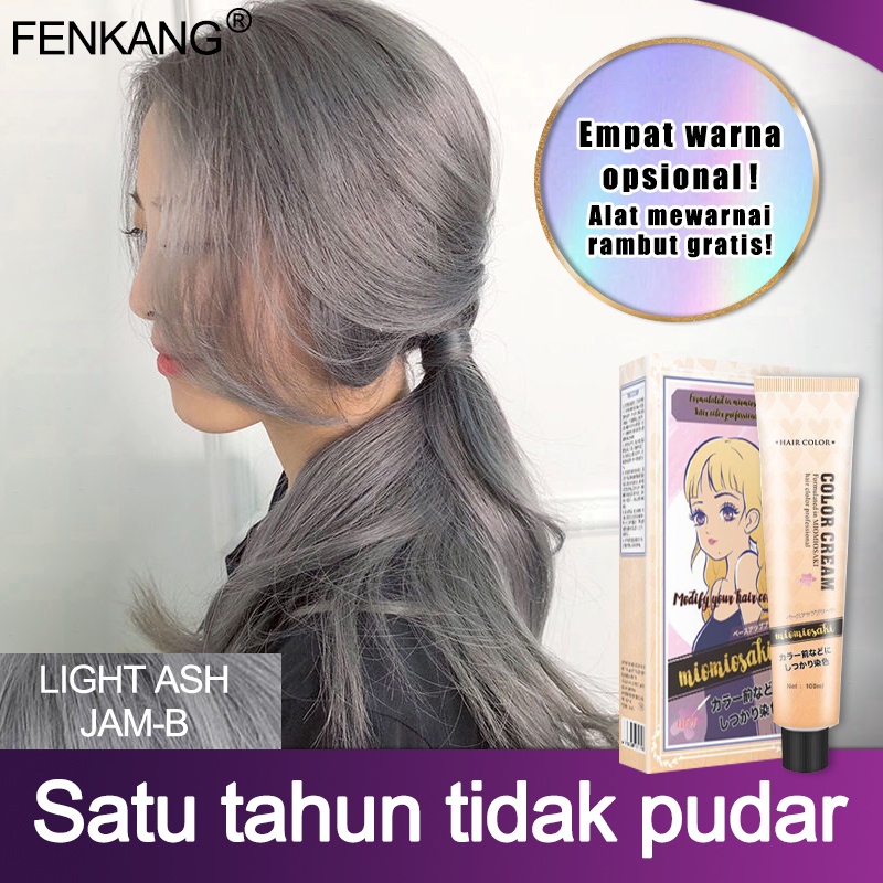 Jual Satu tahun tidak pudar FENKANG hair colour Cat pewarna rambut ...