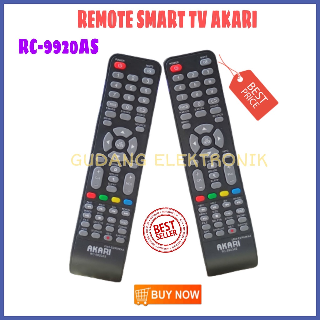 Jual REMOTE TV AKARI DIGITAL | Shopee Indonesia