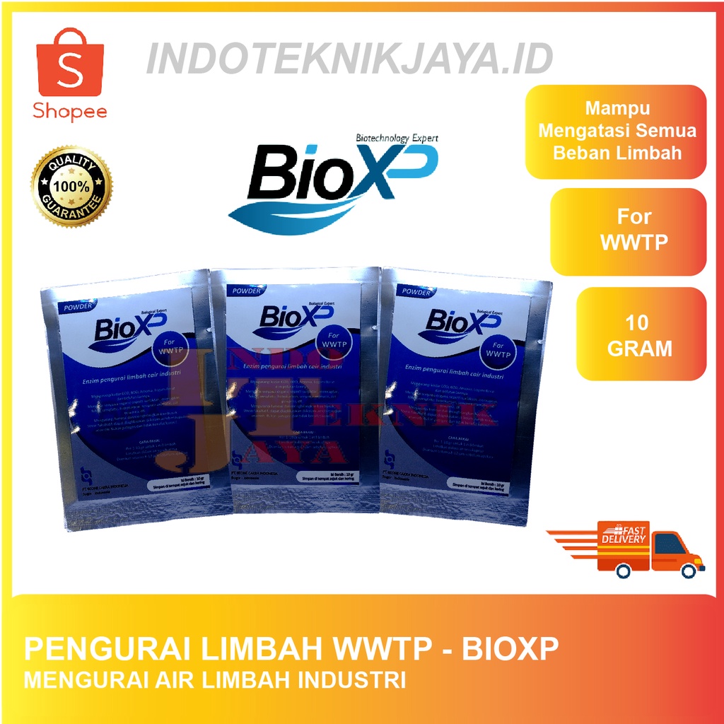 Jual BIOXP - Bakteri Pengurai Limbah For WWTP [10 Gram] | Shopee Indonesia