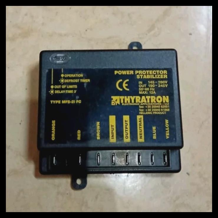 Jual Power Suplay Protector Stabilizer Showcase Freezer Kulkas Original ...