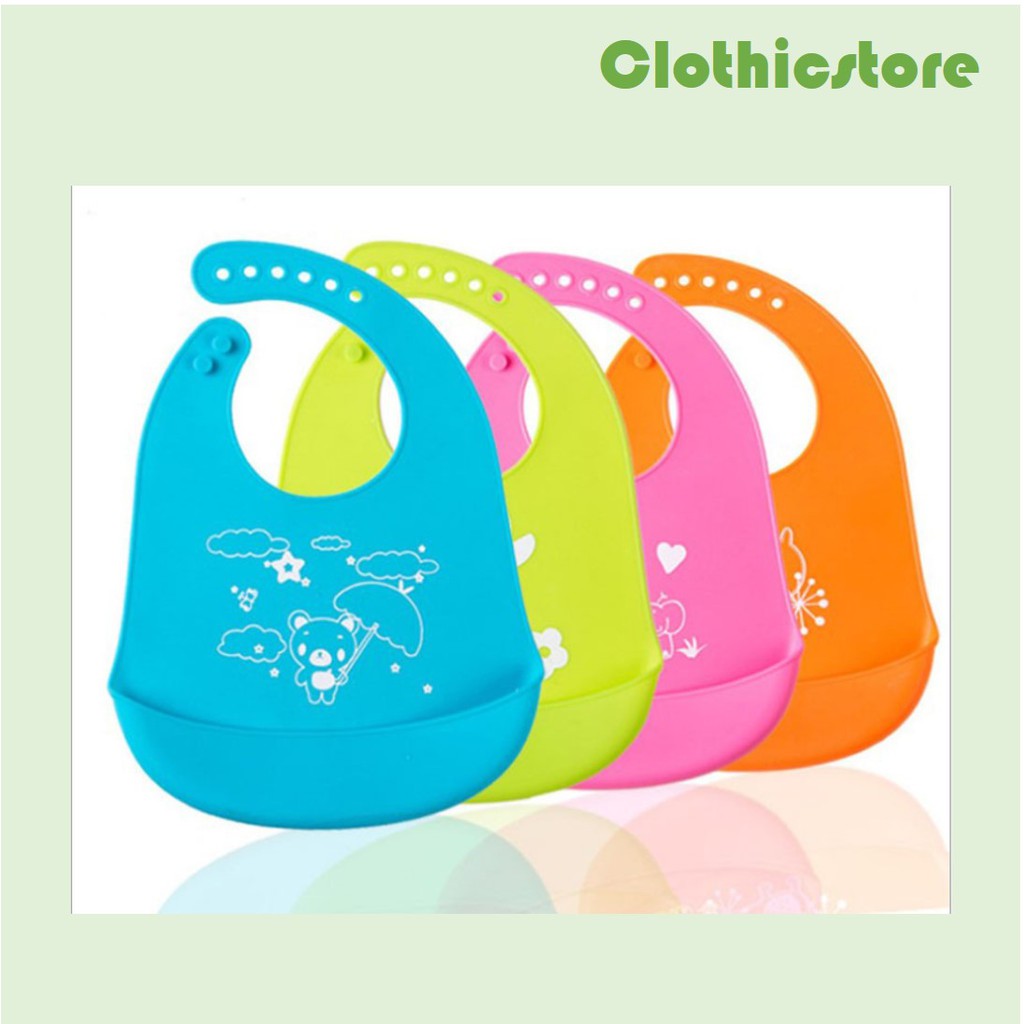 Jual Celemek Makan Bayi BABY BIB SLABER Karet Anak Baby Burb Apron ...