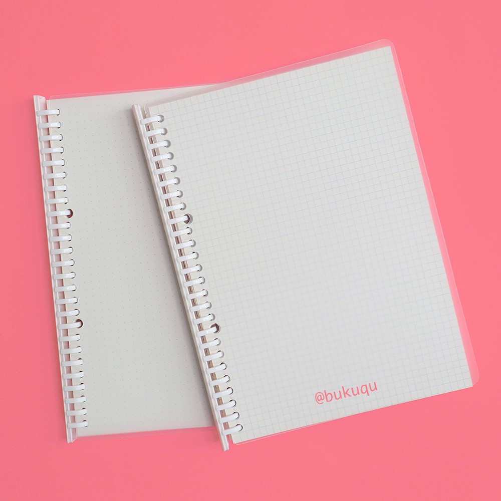 Jual Binder Refill B5 - Clear Binder - Snowy binder Mika/PVC | Shopee ...