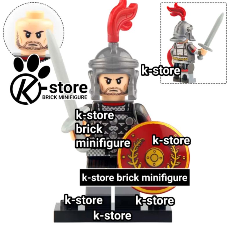 Jual lego roman gladiator greece hoplite roman signifer roman legion ...