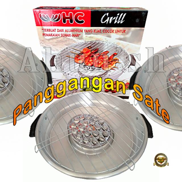 Jual Happy Call Grill Alat Panggangan Sate Pemanggang Daging Ayam Ikan ...