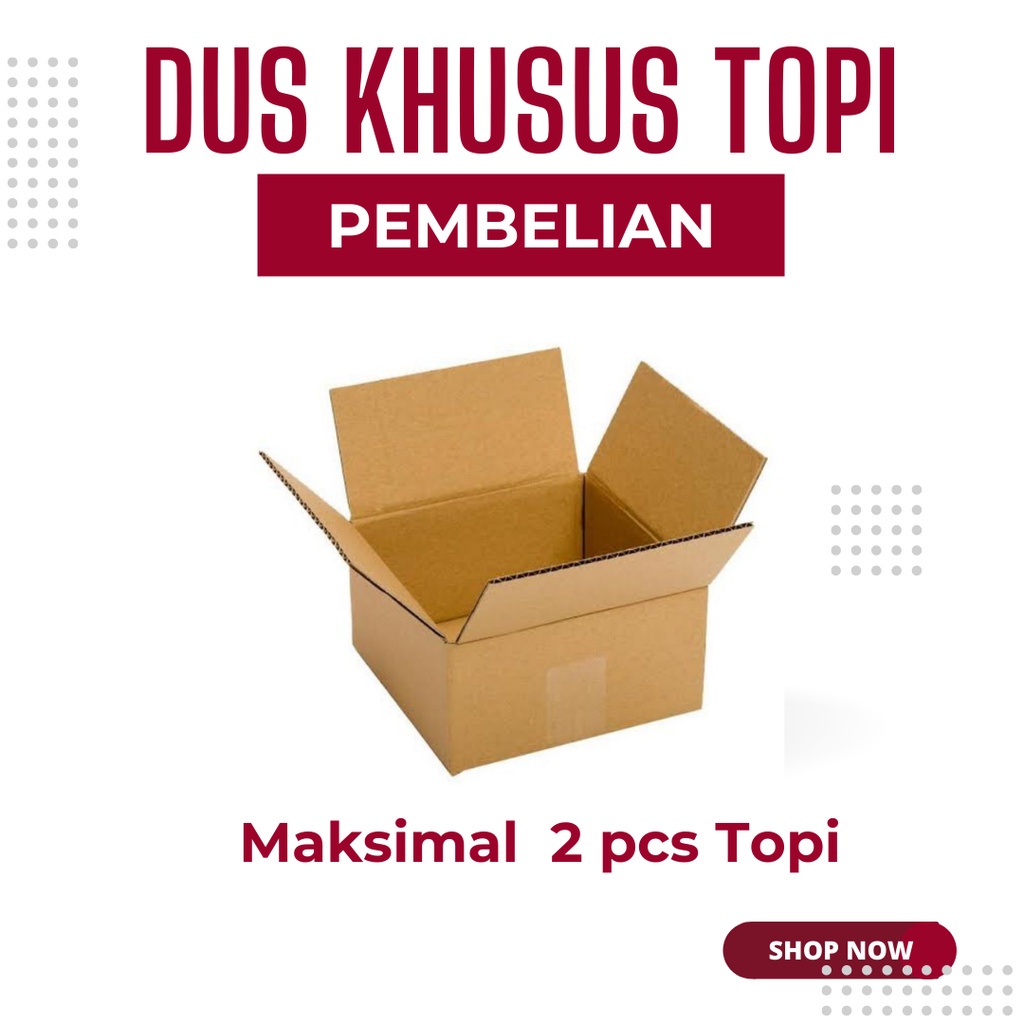 Jual Dus Tambahan Pembelian Topi | Shopee Indonesia