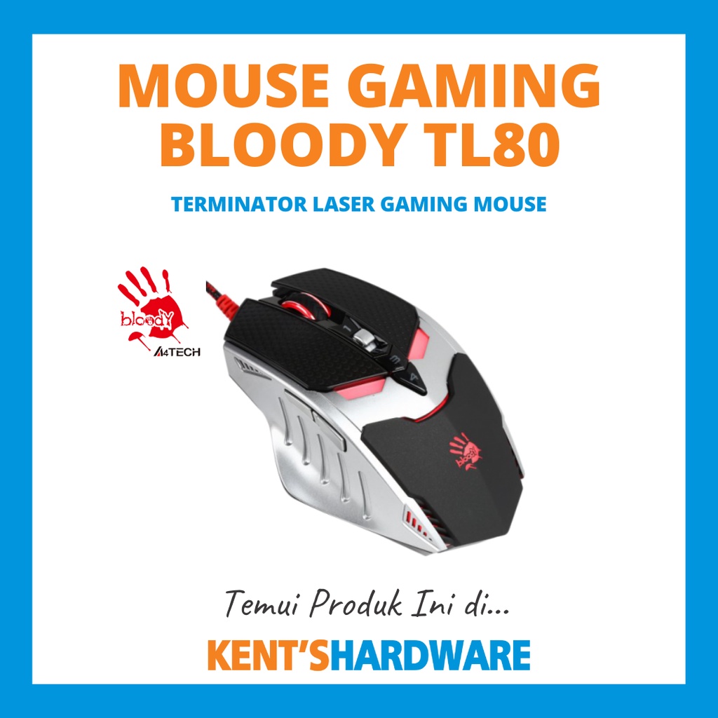 Jual Bloody TL80 Terminator Laser Gaming Mouse | Shopee Indonesia