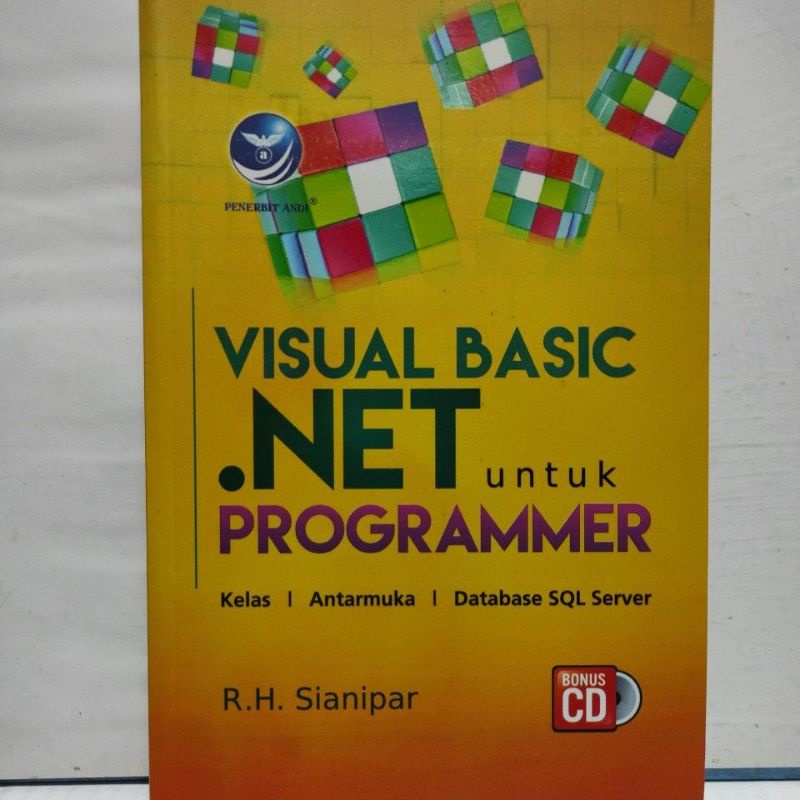 Jual Buku Visual Basic Net Untuk Programmer Kelas Antarmuka Database Sql Server Shopee Indonesia