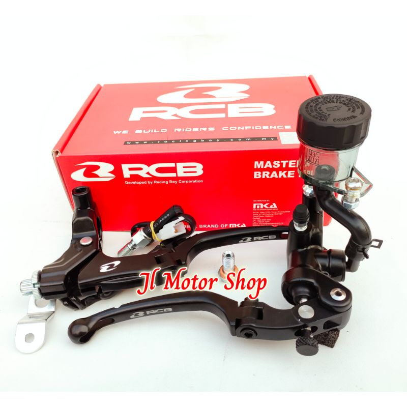 Jual Master Rem RCB Kanan Kiri S1 Radial - Master Rem Dan Handle Kopling Rem RCB S1 Forged ...