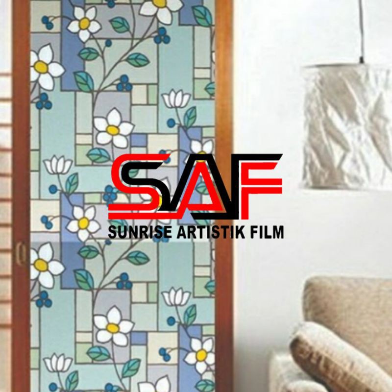 Jual stiker kaca motif/sticker kaca film jendela dan pintu/pelapis kaca ...