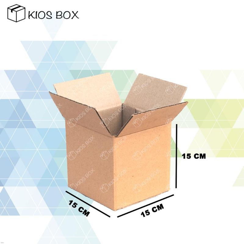 Jual Kardus Polos Karton Box 15x15x15 | Shopee Indonesia