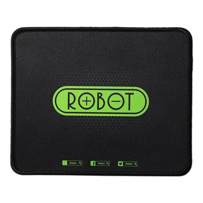 Jual MousePad Robot MP01 Black - Robot Mouse Pad Hitam original 100% ...