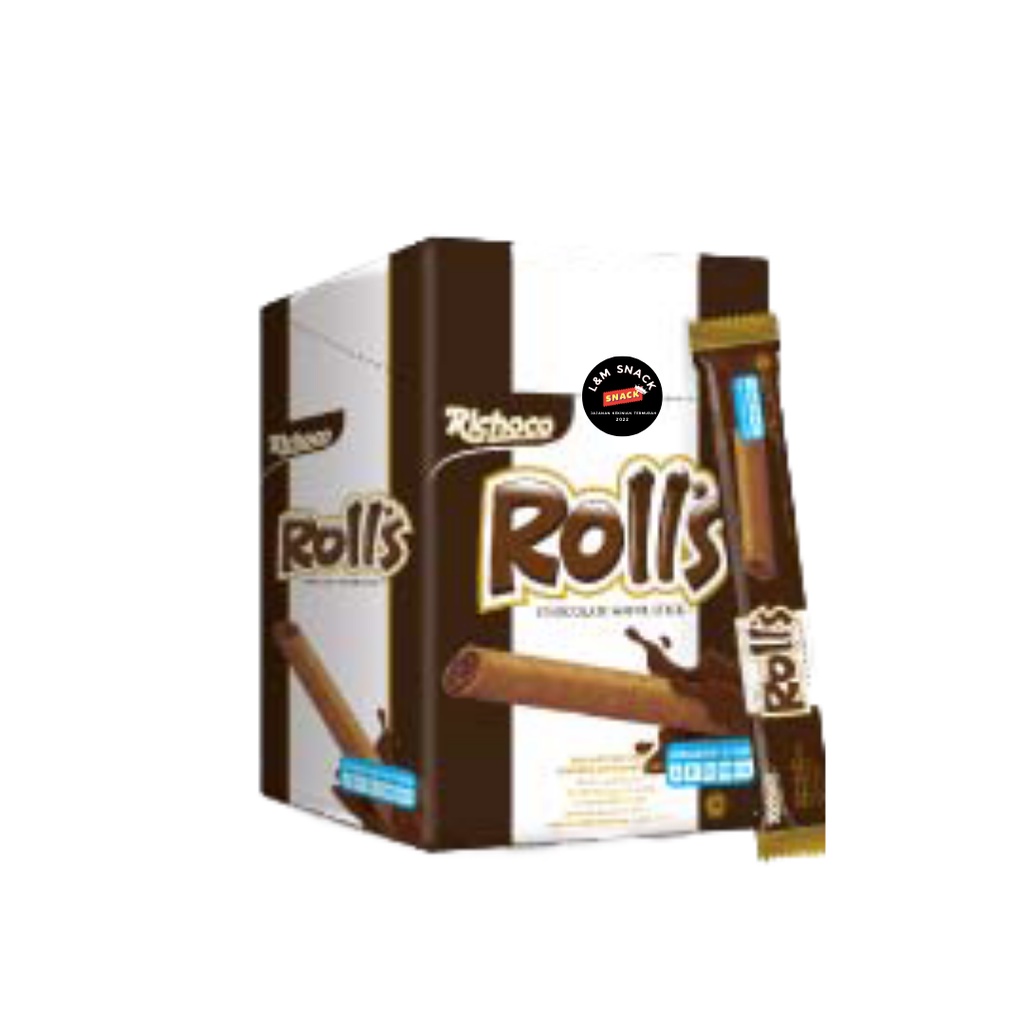 Jual Nabati Rolls Wafer Stik Keju/Coklat 1 Box Isi 20 pcs | Shopee ...