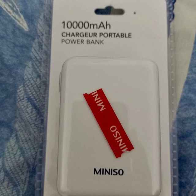 Jual Miniso power bank 10000 mAH | Shopee Indonesia