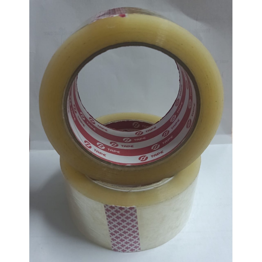 Jual Lakban SS Merah 45mm x 80y - Bening | Shopee Indonesia