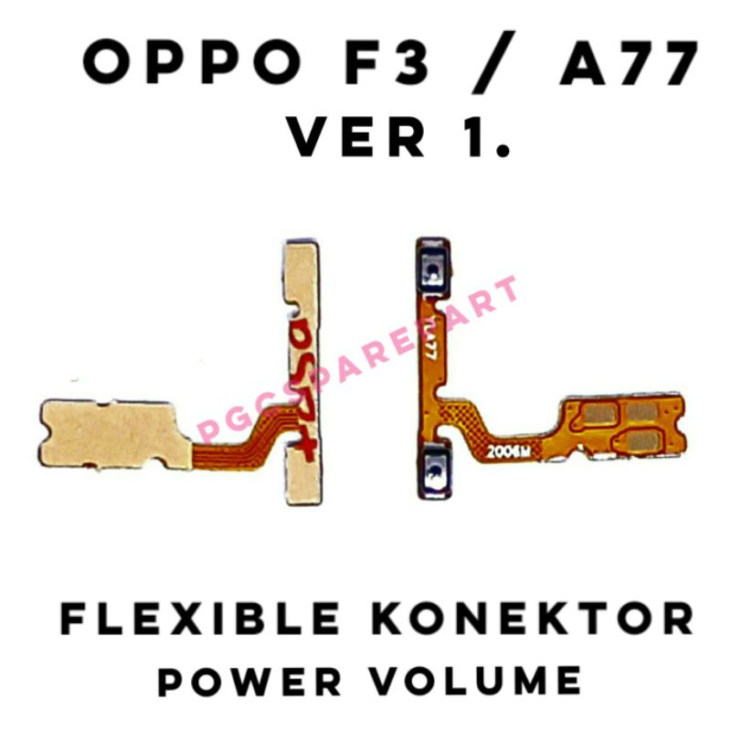 Jual Original Flexible Connector Volume F3 - A77 - Versi 1 - Flexibel ...