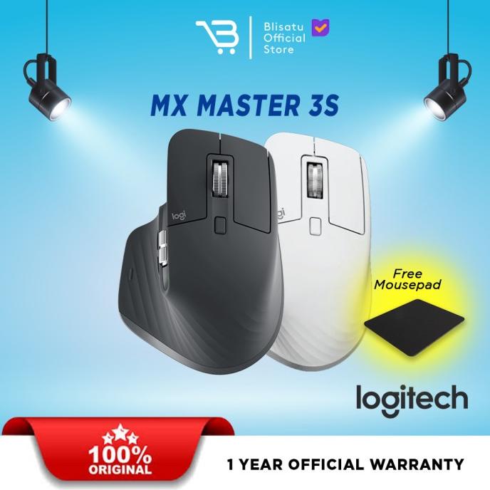 Jual Logitech MX Master 3s Wireless Bluetooth Mouse MX Master 3s ...