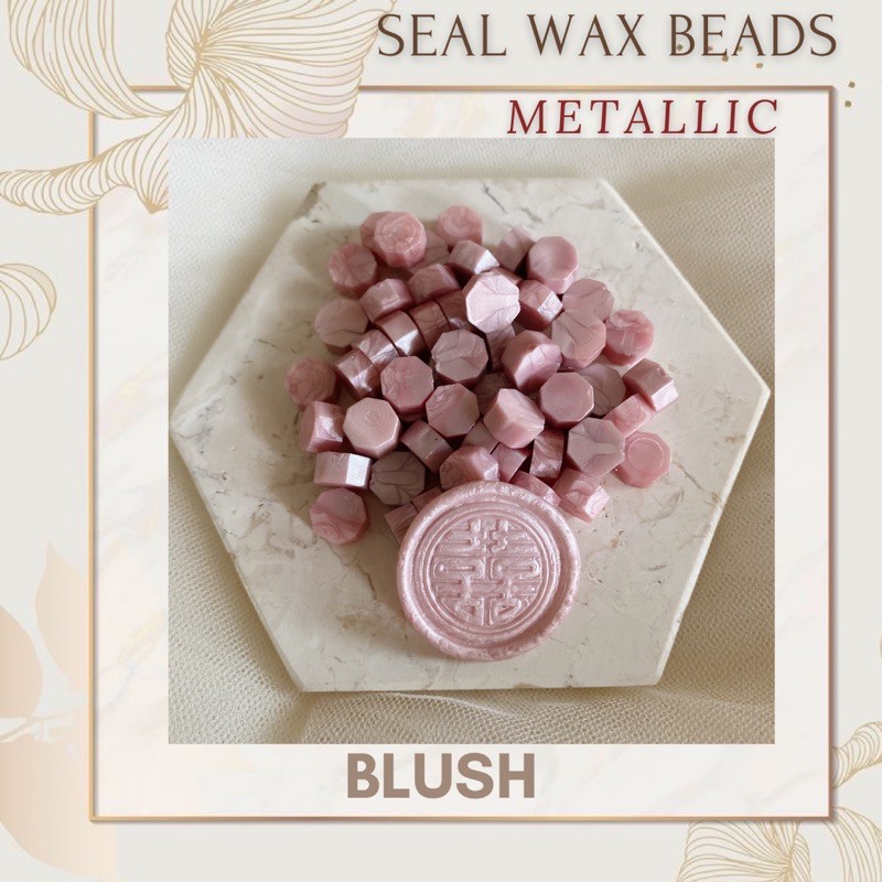 Jual 1 Pcs Seal Wax Beads Metallic - OCtagon seal wax - seal wax butir ...