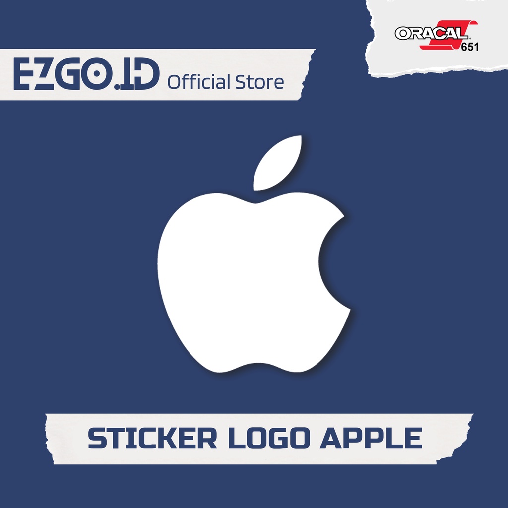 Jual Stiker / Sticker Logo Apple / Apel Custom | Shopee Indonesia