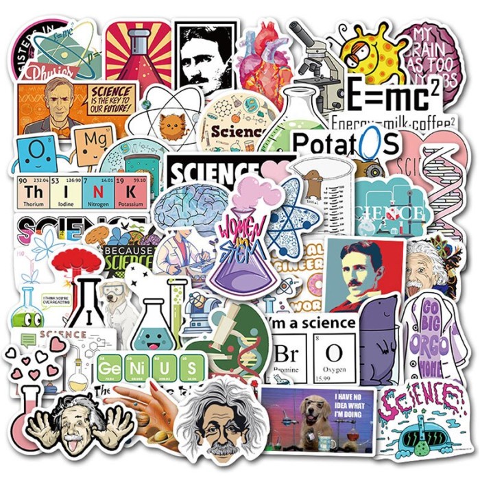Jual Science Experiment Sticker Pack (50pcs) | Shopee Indonesia