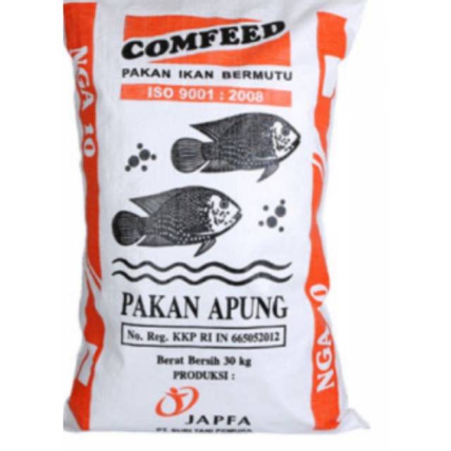 Jual Pelet Pakan Ikan Lele Nila Mas Sepat Mujair COMFEED Super Shopee