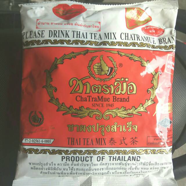 Jual Thai tea merk Cha Tra Mue 400 gr ori murah enak | Shopee Indonesia