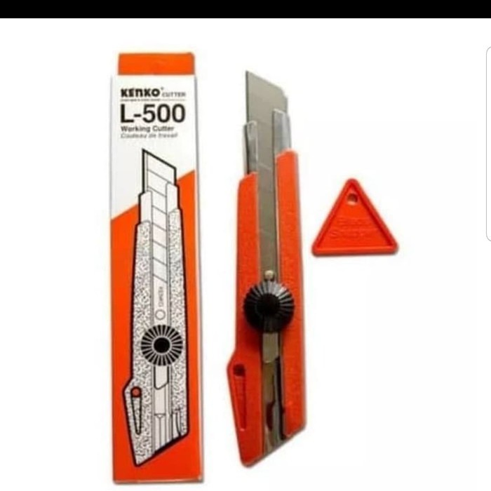 Jual Cutter KENKO Besar L-500 Pisau Kater Cuter Cater Karter Tajam ...