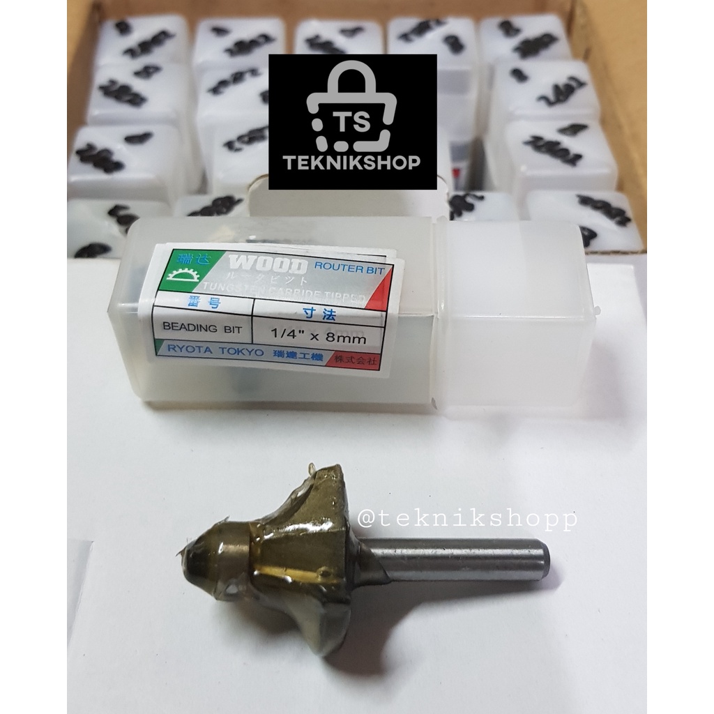 Jual MATA ROUTER BEADING BITS CT2802 8MM / MATA ROUTER TANGAN / MATA ...