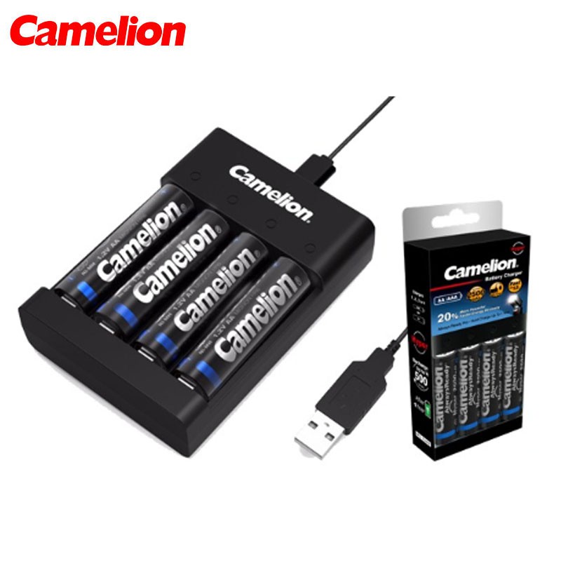 Jual Camelion Charger Baterai Pro AA 2500 MAh Bp4 - Quick Charger ...